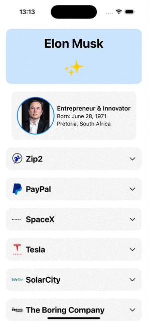 #iOS 01：打造吸睛的About頁面. 作品成果展示： | by Louis | 海大 SwiftUI iOS / Flutter App 程式設計 | Sep, 2024 | Medium