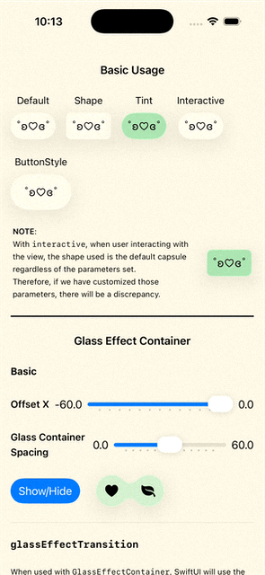 SwiftUI: Liquid Glass. From Basic to (A Little) Advance. | by Itsuki | Level Up Coding