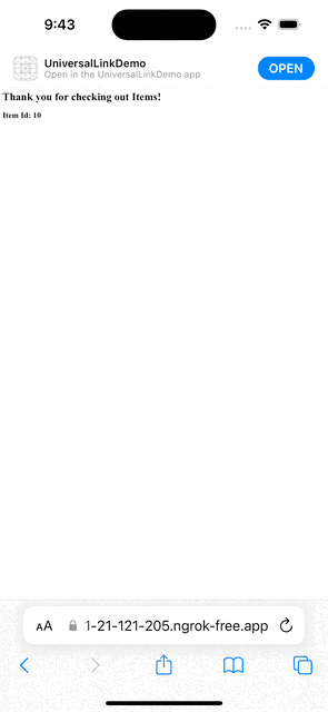 SwiftUI: Handle Universal Link (Show Specific View and Pass Data) | by Itsuki | Level Up Coding