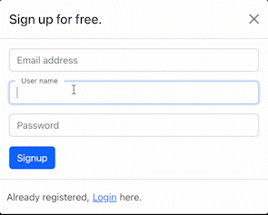 How to Build Input Box with Movable Placeholder with HTML and CSS | by ...