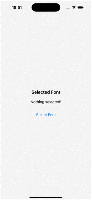 SwiftUI: Font Picker! Without UIFontPickerViewController! | by Itsuki | May, 2025 | Medium
