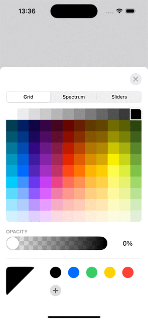 SwiftUI: Color Picker 2 Ways. Hide Dropper, Change Title, Set Custom… | by Itsuki | Level Up Coding