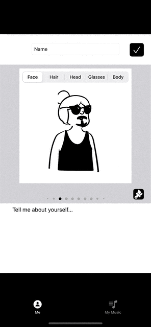 Episode 93 — 練習使用 Open Peeps 圖庫開發紙娃娃 App，搭配分頁的 scroll view & 小圓點呈現選擇的項目。 | by Shien | 彼得潘的 Swift ...