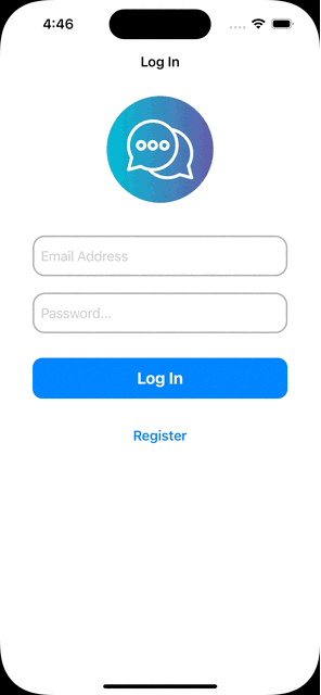 Chat with AI — part 2. Login or register a new account | by Jru | Medium