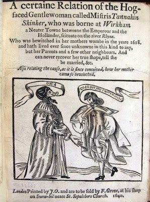 The Tale of Tannakin Skinker — The Pig-Faced Woman of Europe | by ...