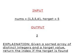 Search Insert Position Python — Leetcode Solutions | by He Codes IT | Medium