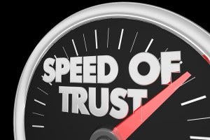 The Speed of Trust. The first job of a leader — at work or… | by John ...