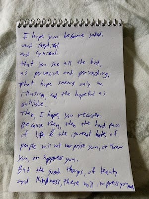 Cynical Hope — A Poem. I used to have poetry come to me… | by Jeffrey ...