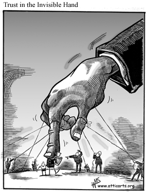 How The Invisible Hand Changed The World | by Michaela Orsky | Medium