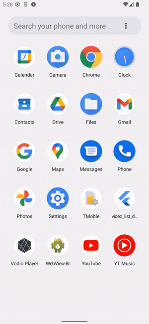 List Video Files in Local Storage with a Thumbnail in Flutter | by ...