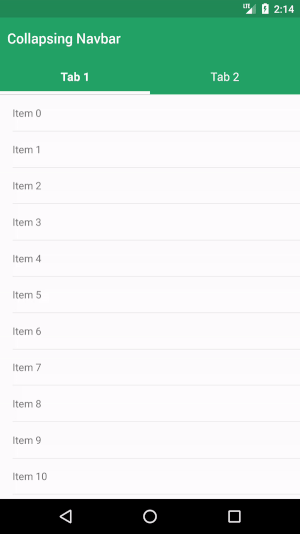 A Collapsing Navbar with Tabs in React Native | by Andi Gu | Medium