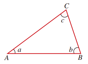 Angle Sum Property of a Triangle The sum of the angles of a triangle is ...