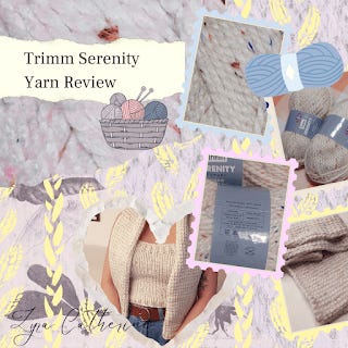Trimm Serenity Yarn Review. | Medium