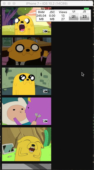 Optimizing React Native: Dynamic Gif Scrolling | by Thomas Lackemann ...