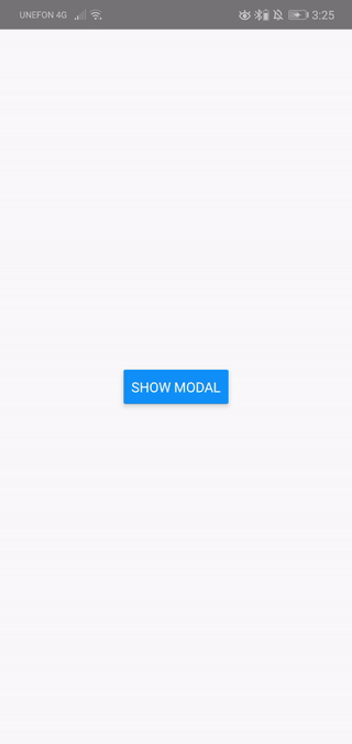 React Native Swipable bottom Modal | by Aldair MH | Medium