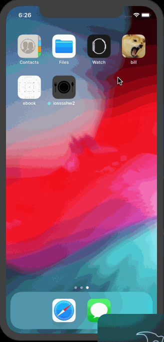App 操作的動畫影片 gif. 2.GitHub 連結 | by FU.N cloud | 海大 SwiftUI iOS / Flutter App 程式設計 | Medium