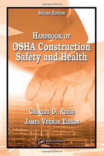 GET EBOOK EPUB KINDLE PDF Handbook of OSHA Construction Safety and Health by Charles D. Reese ...