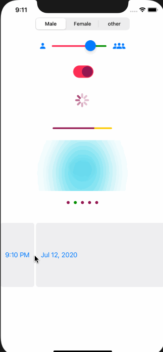 作業2–2：⭐️ 研究各種 UI 元件. Segmented Control | by Baaro | 彼得潘的 Swift iOS ...
