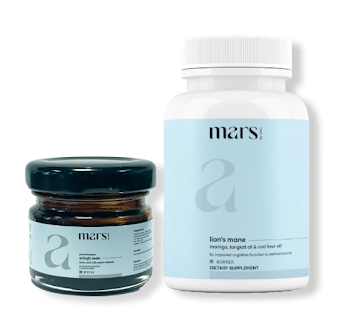 Mars Strength Max Combo: Pure Himalayan Shilajit & Lion’s Mane Caps ...