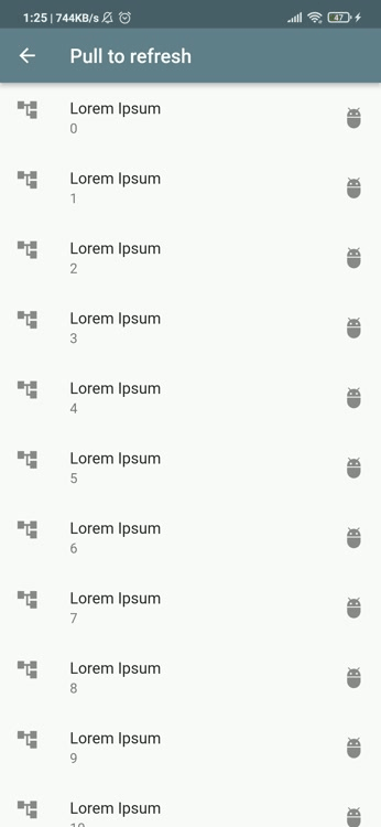 Membuat “Pull to refresh” di flutter App tampa plugin/package tambahan ...