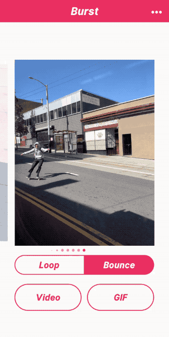 Burst for iPhone. Turn your photo bursts into looping… | by Tim Johnsen ...