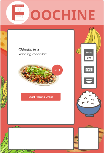 Chipotle in a Vending Machine?!. Meet Foochine: A nutritional food ...