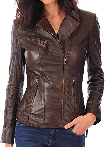 Title: Embracing Edge and Elegance: The Women’s Biker Leather Jacket ...