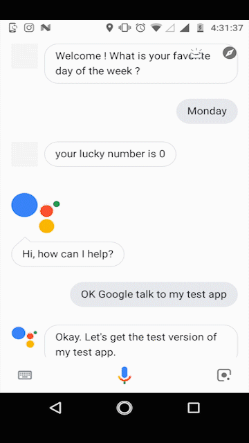 Creating Conversations for Google Assistant | by Adarsh Menon | Medium