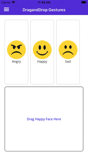 Recognise drag and drop gestures in .Net MAUI/Xamarin forms | by Swetha vennapusa | Nerd For ...