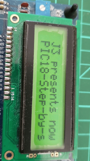 PIC 18 LCD First Animation. Let’s Unveil The LCD’s Animations… | by J3 ...