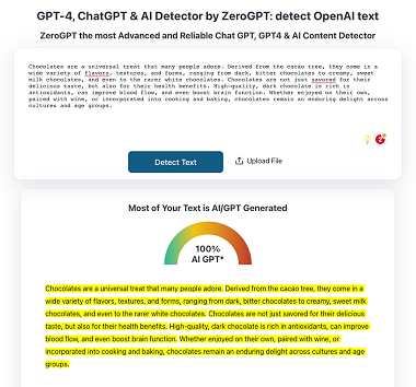 AI Text Checking with ZeroGPT: Revolutionizing the Way You Detect AI-Generated Content | by ...