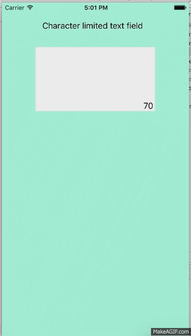 Baby steps in swift 3: Limit text input | by Christian Croona | Medium