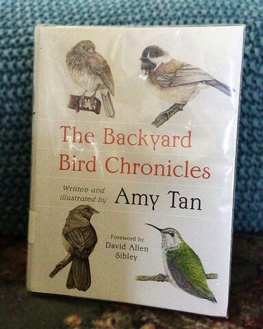 The Backyard Bird Chronicles by Amy Tan: Review+ | by Betsy Robinson ...