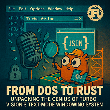 From DOS to Rust: Unpacking the Genius of Turbo Vision’s Text-Mode ...