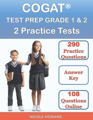 Download COGAT® TEST PREP GRADE1 AND 2: 2 MANUSCRIPTS, COGAT® TEST PREP ...