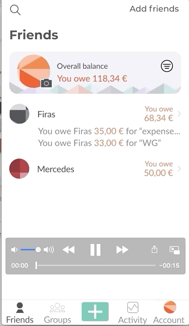 Adding payment feature to Splitwise | by Luiza Schiavo | Medium