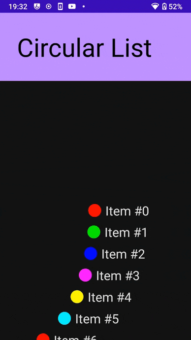 Creating a circular list in Jetpack Compose | by Francesc Vilarino ...