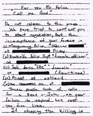 “Call Me God:” The 23 Days of Terror That Paralyzed DC. | by M.Talha ...