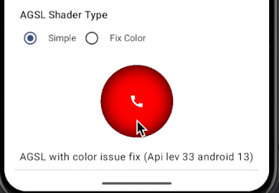 Jetpack Compose: Gooey (Metaball) Interaction Using AGSL Shader and Blur — Fixing Coloring ...