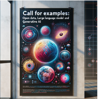 Call for Examples: Open Data, Large Language Models, and Generative AI ...