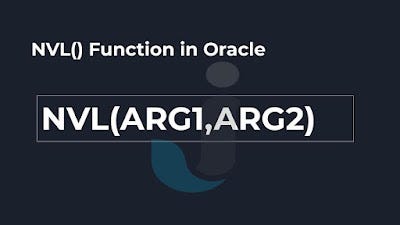 NVL() Function in Oracle | Medium