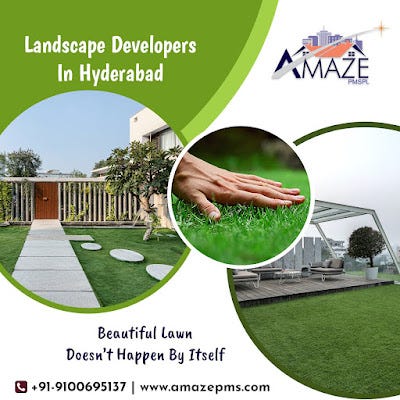 Commercial Ground & Lawn Maintenance in Hyderabad | Amaze PMS - Amaze ...