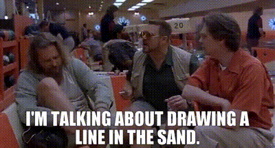 It’s time to draw, and redraw, a line in the sand. | by Evan Coachman ...