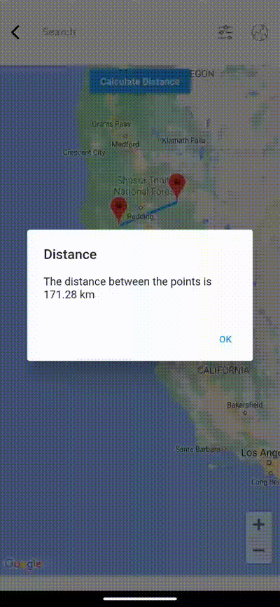 Calculating Distance Between Two Points with Polylines in Flutter Google Maps | by yousaf@345 ...