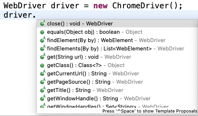What does it mean WebDriver driver = new ChromeDriver()? | by Arpana ...