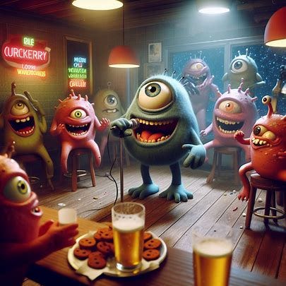 A Cyclops Karaoke Night. Bartending & Folklore Freaks 5 — Eye… | by Bob McWilliams | Medium