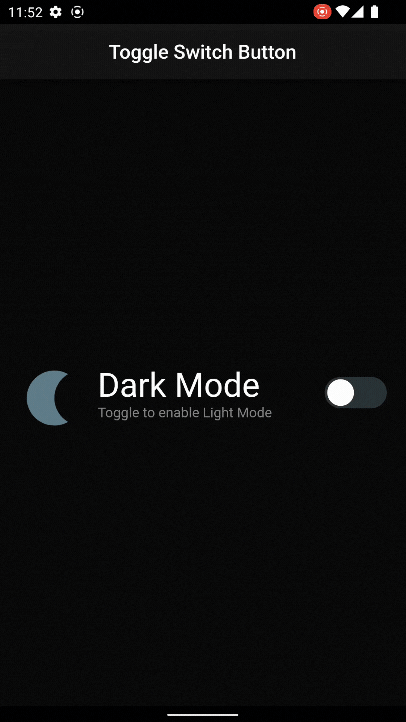 Building a toggle-theme switch button in Flutter to toggle between dark ...