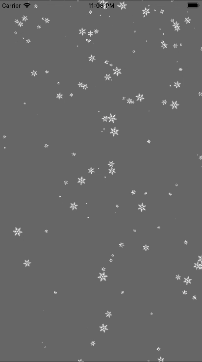 Smooth Core Animation Snow Effect | by Satinder Singh | Medium