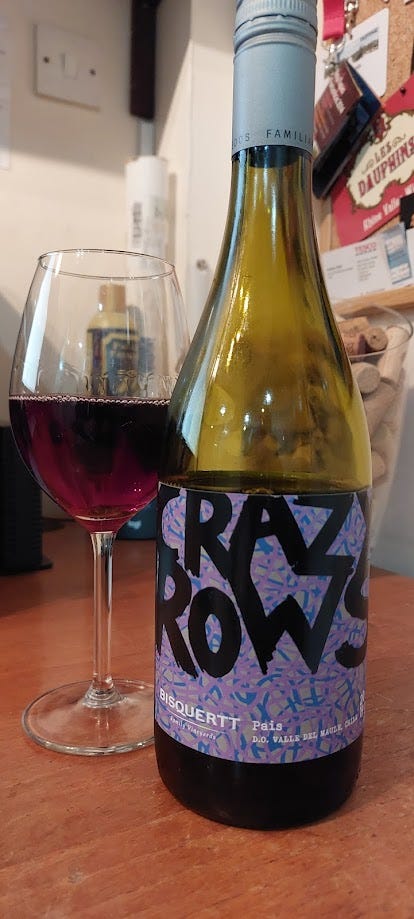 Crazy Rows Pais, the perfect summer red wine | Medium