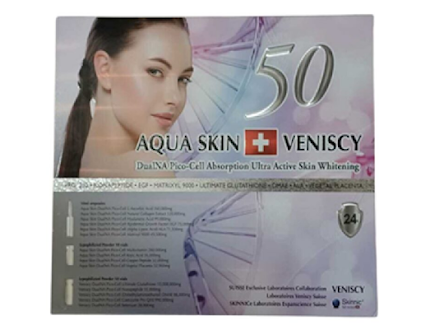 Aqua Skin Veniscy 50 DualNA Pico Cell Glutathione Injection: An ...